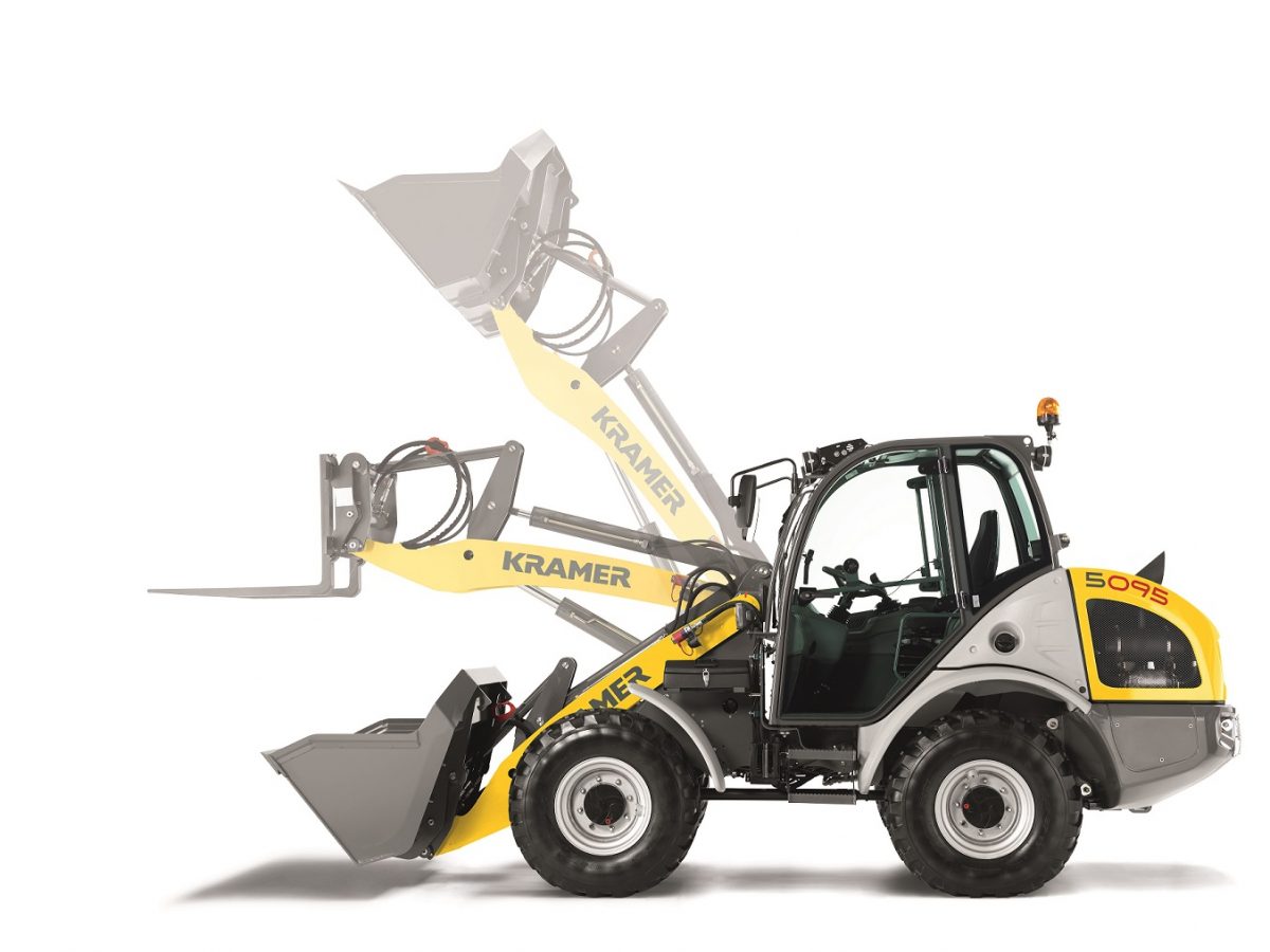 Hjullastare & övriga entreprenadmaskiner från Kramer